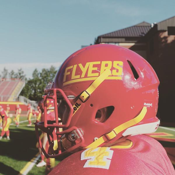 Flyer Football Teams Battle Poly Prep in Two Exciting Games