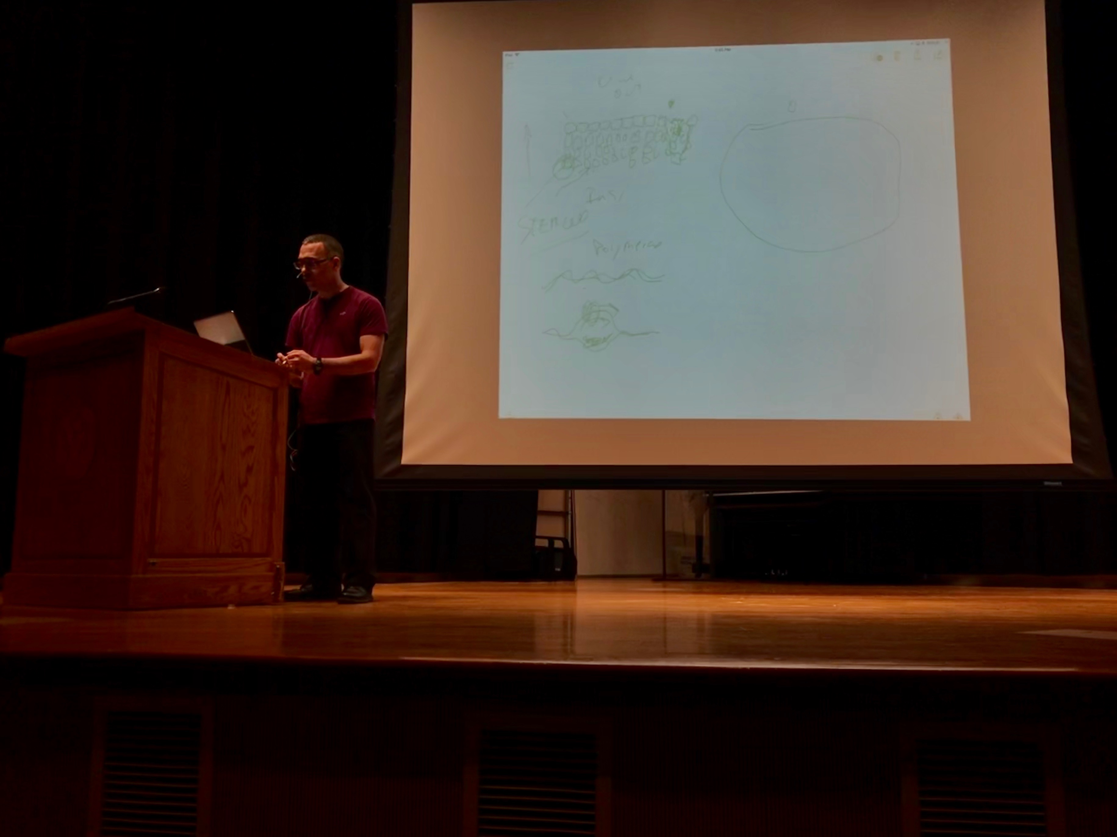 Calling All Scientists!: Dr. Patricio Meneses Gives First Talk in ...